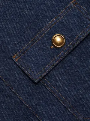 FRAME The Pinafore Denim Minidress