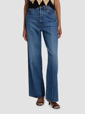 FRAME The Collegiate Wide-leg Jeans
