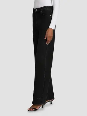 FRAME Streamline Wide-leg Jeans