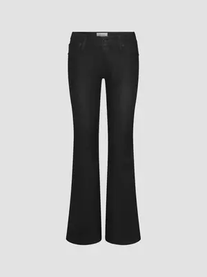 FRAME The Leather Low-rise Rodeo Pants