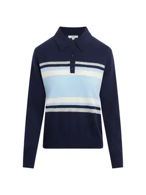 Joe's Jeans The Long Sleeve Cashmere Polo Sweater