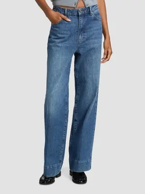 FRAME The Streamline Wide-leg Jeans