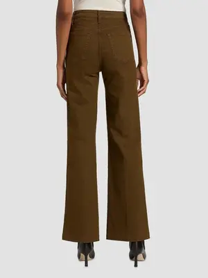 FRAME The Refined High-rise Wide Flared Jeans