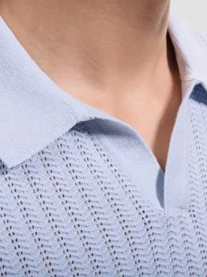 Bugatchi Johnny Collar Cotton-silk Polo Shirt