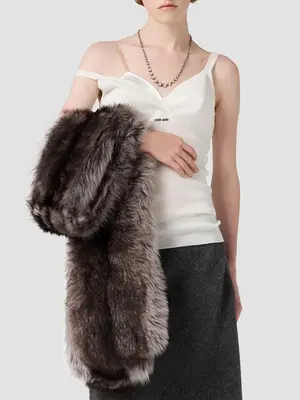 Miu Miu Cotton Knit Top