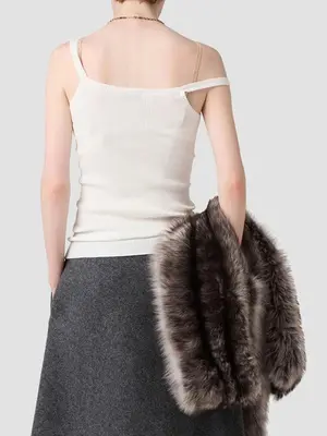 Miu Miu Cotton Knit Top