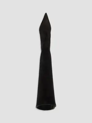 Schutz Mikki 80mm Nubuck Leather Knee-high Boots
