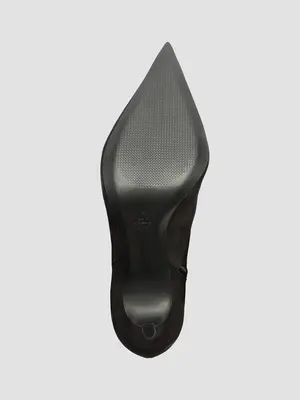 Schutz Mikki 80mm Nubuck Leather Knee-high Boots