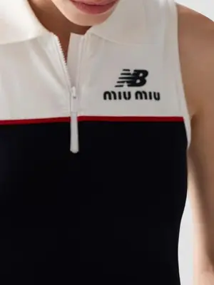 Miu Miu New Balance X With Coco Gauff Stretch Technical Jersey Dress