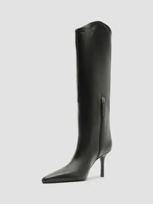 Schutz Mary Ellen 80mm Leather Boots