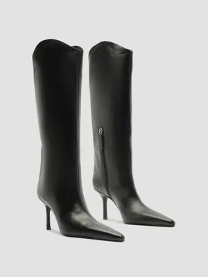Schutz Mary Ellen 80mm Leather Boots