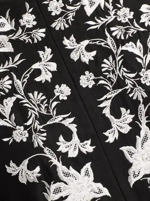 Kobi Halperin Regina Embroidered Midi-dress