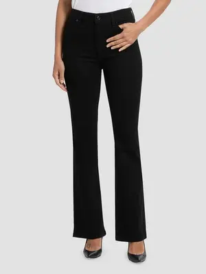 FRAME The Reboot Dark Wash Boot-cut Jeans