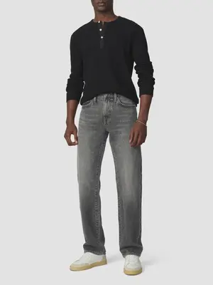 Joe's Jeans Waffle-knit Cotton Henley