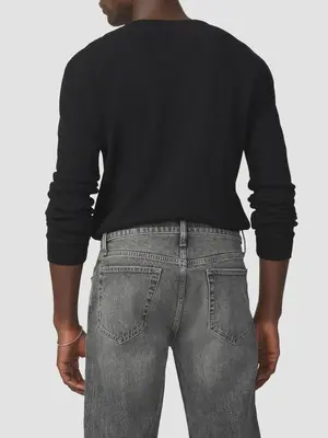 Joe's Jeans Waffle-knit Cotton Henley