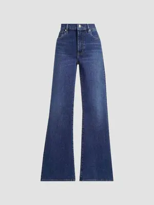 FRAME The Icon Mid-rise Stretch Flare Jeans - Solace