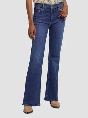 FRAME The Icon Mid-rise Stretch Flare Jeans - Solace