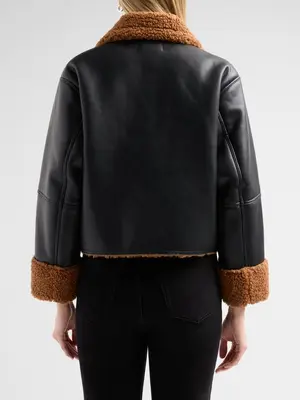 DH New York Trinity Faux Shearling Jacket