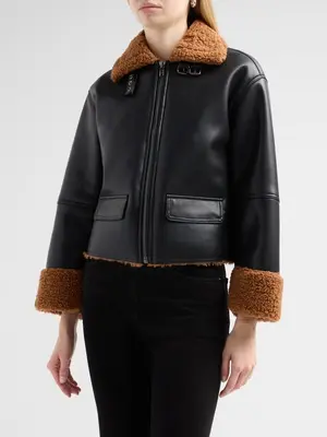 DH New York Trinity Faux Shearling Jacket