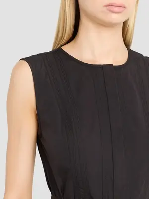Kobi Halperin Fleur Pleated Sleeveless Midi-dress