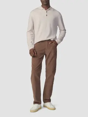 Joe's Jeans Merino Wool Polo Sweater - Ancient Scroll
