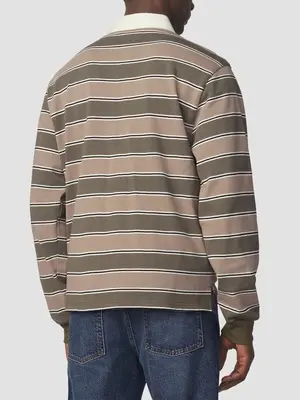 Joe's Jeans Striped Cotton Rugby Shirt