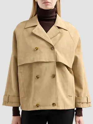 DH New York Oren Faux Suede Jacket