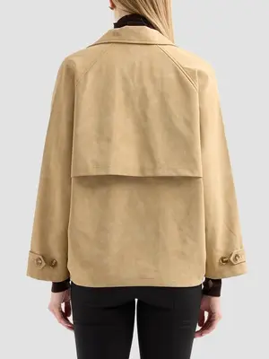 DH New York Oren Faux Suede Jacket