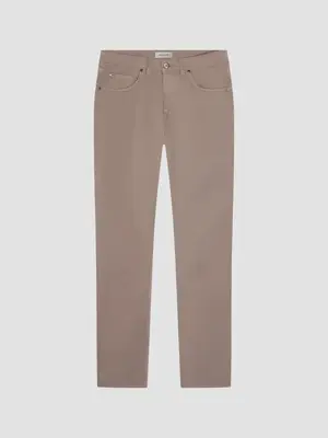 Bugatchi Denim Tapered Jeans - Walnut