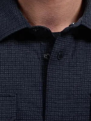 Bugatchi Button-front Knit Shirt Jacket