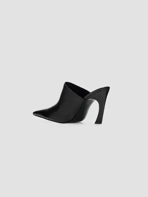 Schutz Lexi 95mm Leather Mule Pumps