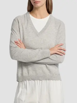 Jenni Kayne Flynn Cashmere V-neck Sweater