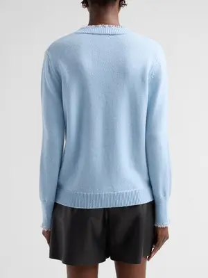 Kobi Halperin Dora Fringe-trim Merino Wool Sweater