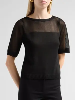 Kobi Halperin Romi Mesh-yoke Sweater