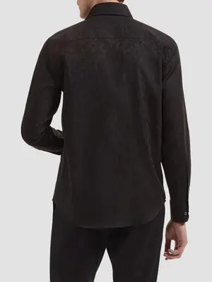 Bugatchi Alvin Woven Shaped Cotton Shirt