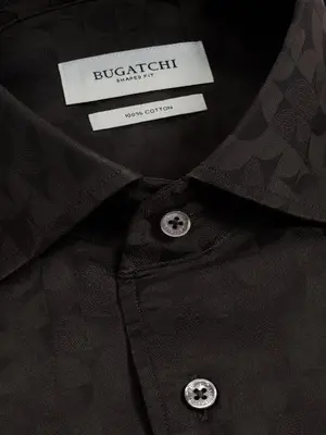 Bugatchi Alvin Woven Shaped Cotton Shirt