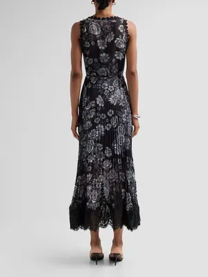 Kobi Halperin Liora Floral Midi Dress