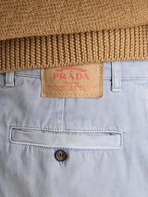 Prada Washed Gabardine Jeans