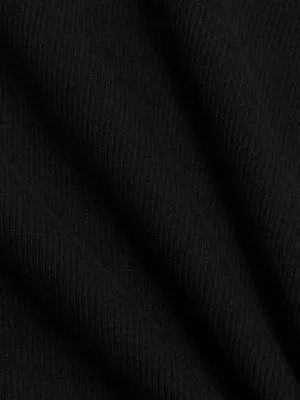 Jenni Kayne Rib-knit Cotton Tank - Black