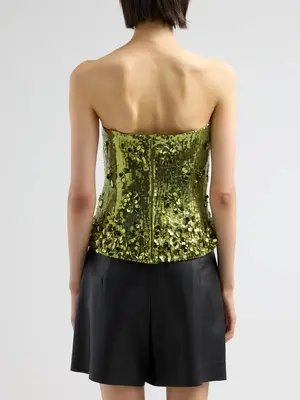 Azeeza Thea Sequined Top