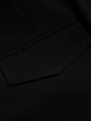 Veronica Beard Cole Seam-front Stretch Pants - Black