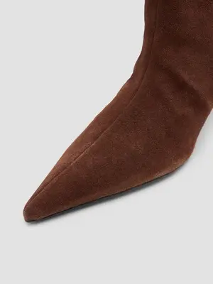Schutz Lexi 75mm Suede Boots