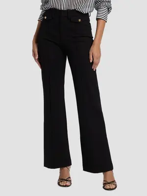 FRAME The Reboot Cropped Flare Trousers