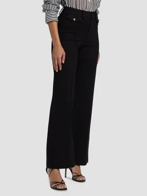 FRAME The Reboot Cropped Flare Trousers