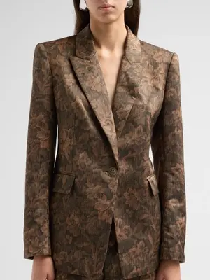 Kobi Halperin Lisa Floral Jacquard Jacket
