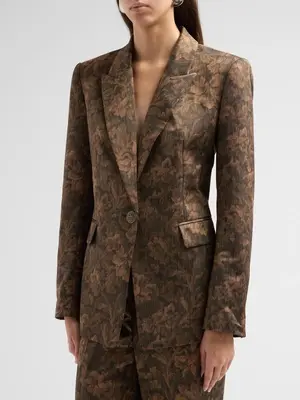 Kobi Halperin Lisa Floral Jacquard Jacket