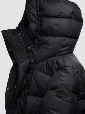Canada Goose Montgomery Hooded Down Coat - Black Noir