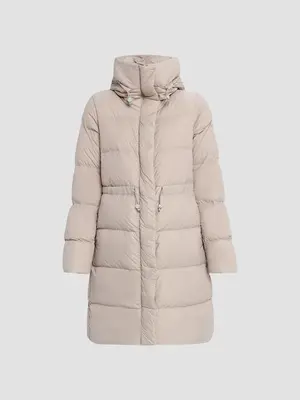 Canada Goose Montgomery Hooded Down Coat Limestone And Calcaire