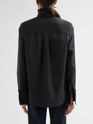 Kobi Halperin Rocco Embellished Tie Blouse