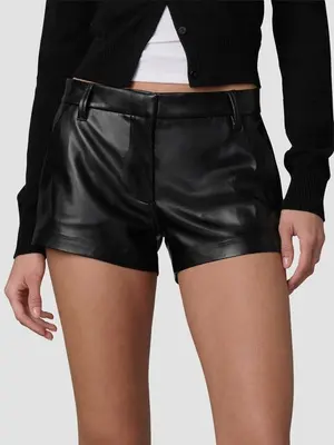 Joe's Jeans Faux Leather Mini Shorts